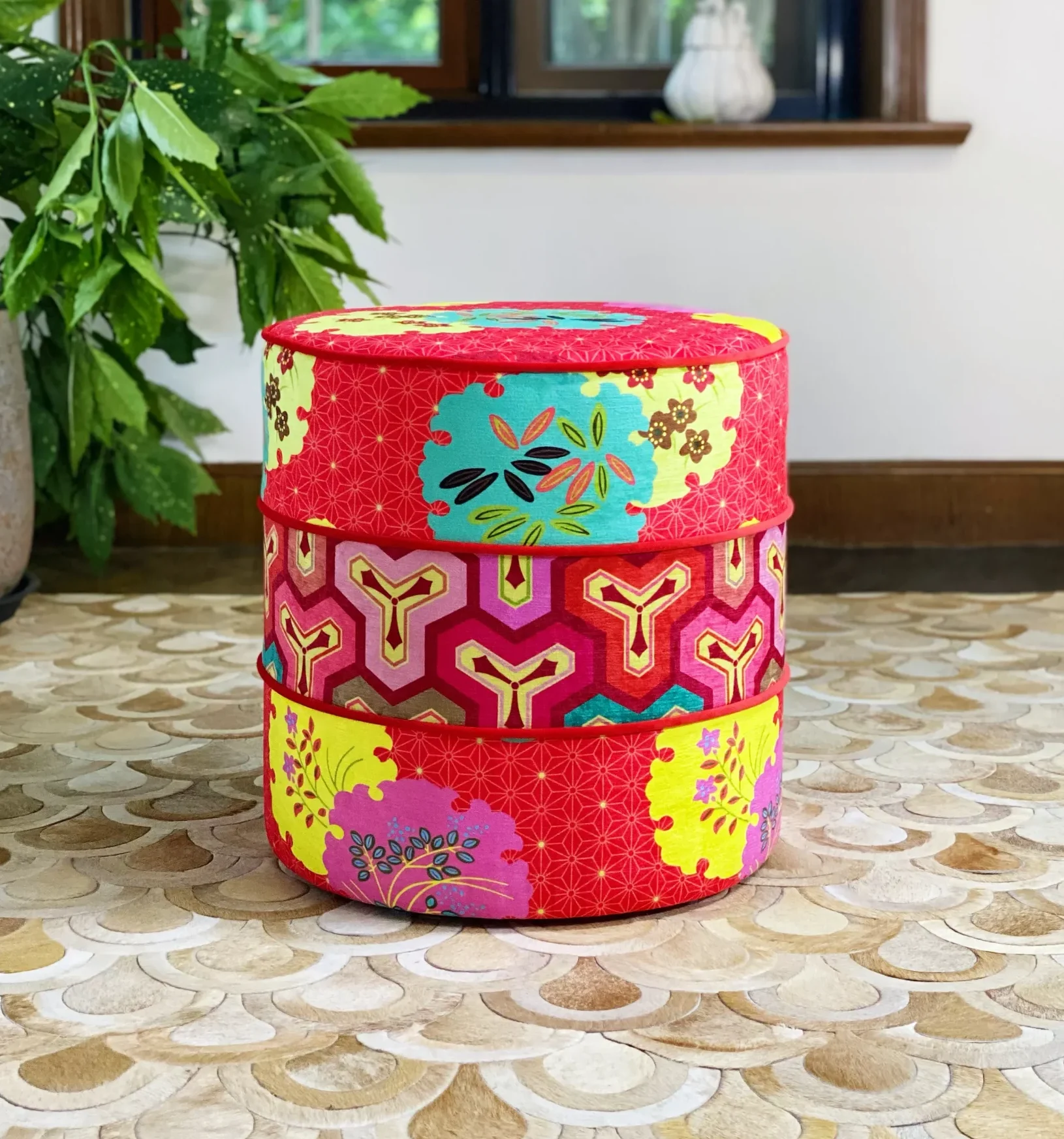 Colorful Ottomans & Poufs | Vibrant Accents for Modern Living