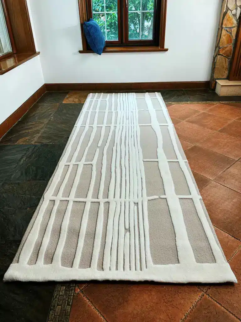 Hallway Wool Rug- New Zealand wool