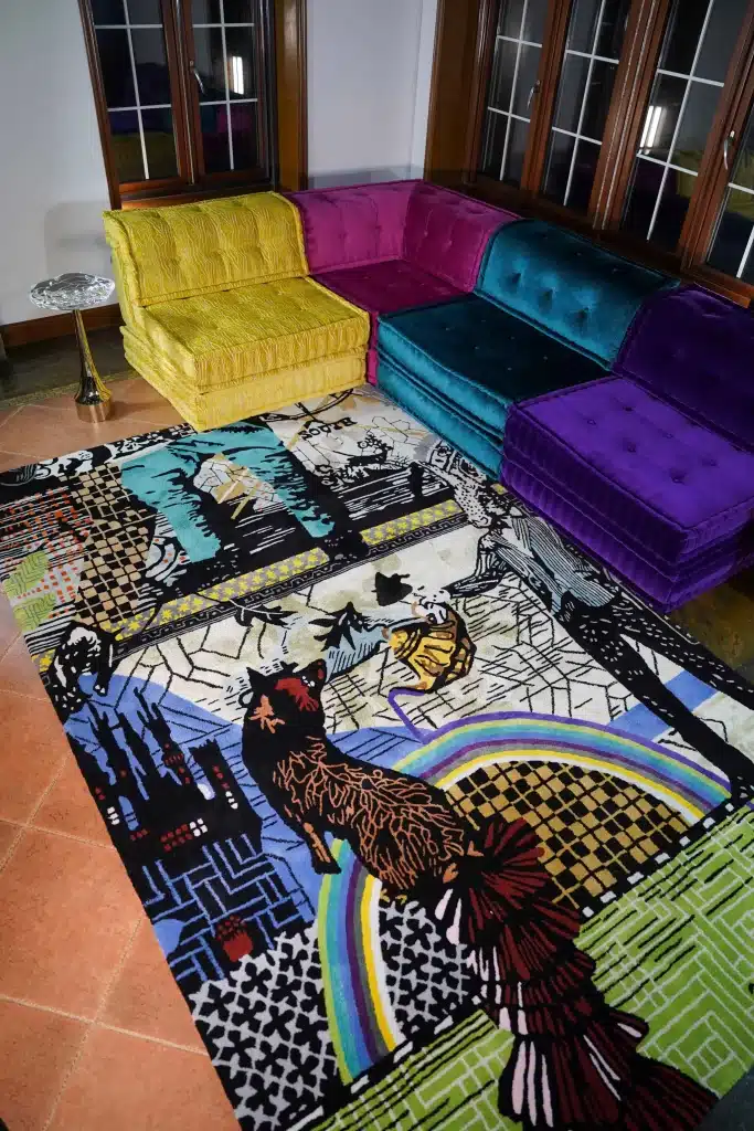 Designer City Fox Wool Rug-New Zealand Wool